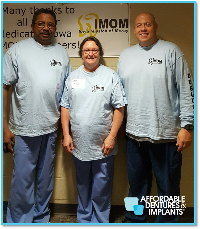 AFFORDABLE DENTURES & IMPLANTS® Attends Iowa, Mission of Mercy.